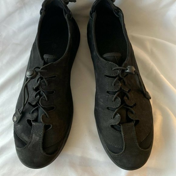 PANDERE | Shoes | Pandere Barista Stretch Shoes Womens 1 Black Gray ...